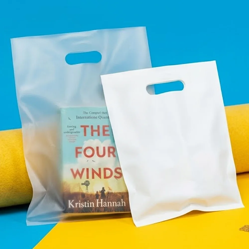 White Plastic Carrier Bags & Clear Plastic Carrier Bags | Rocaba Packaging