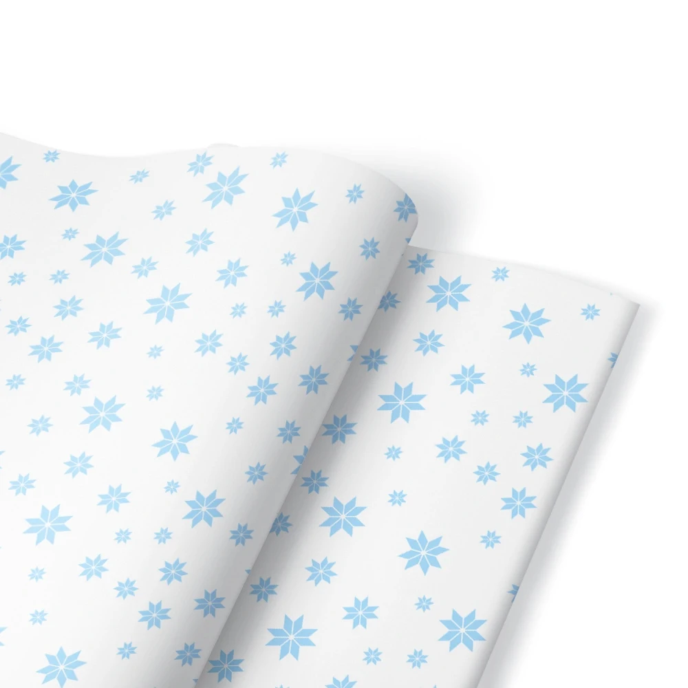 Jolly Snowflakes Tissue Paper | Soft and Festive Gift Wrap | Rocaba ...
